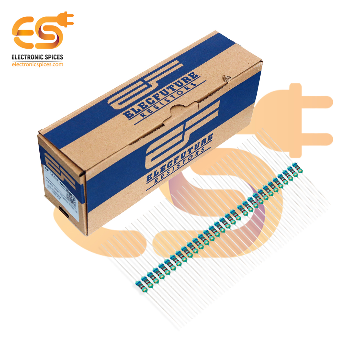 Buy 6.8K ohm 1/4 watt carbon film resistors box of 5000pcs