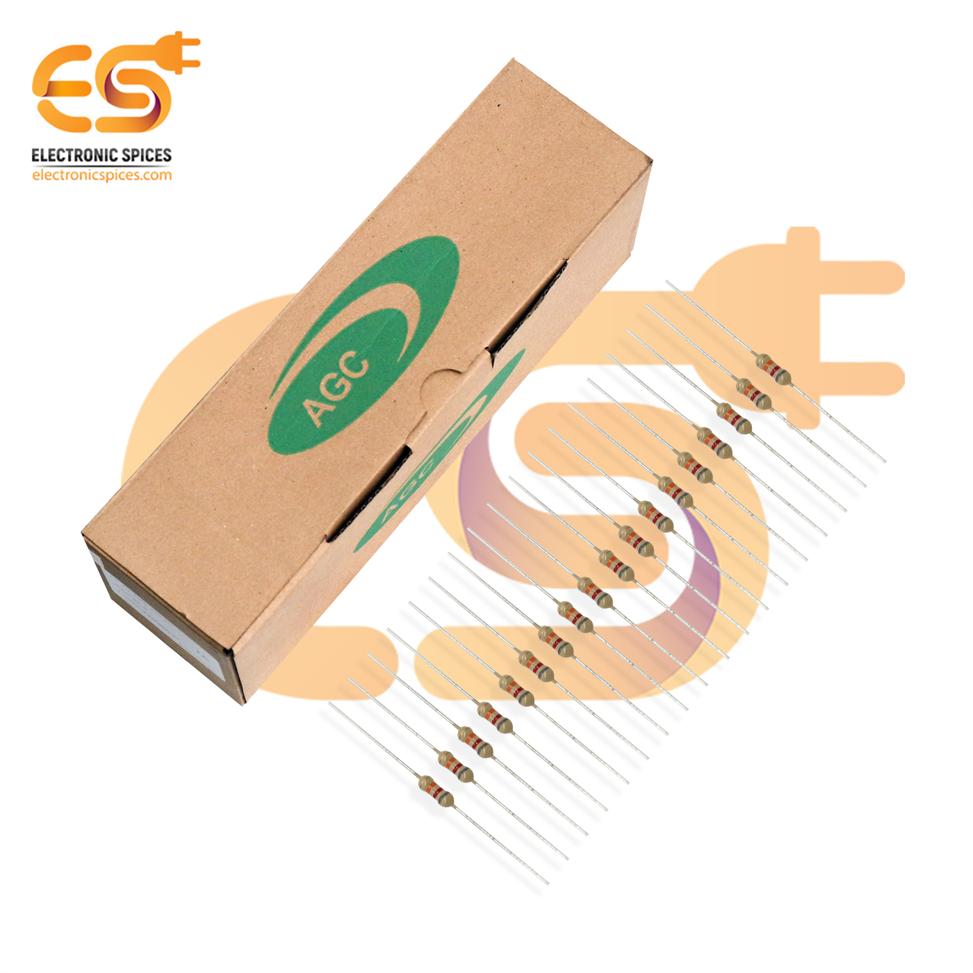 Buy 82K ohm 1/4 watt carbon film resistors box of 5000pcs