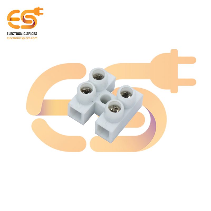 2 line 6A Electrical cable screw lock wire connector