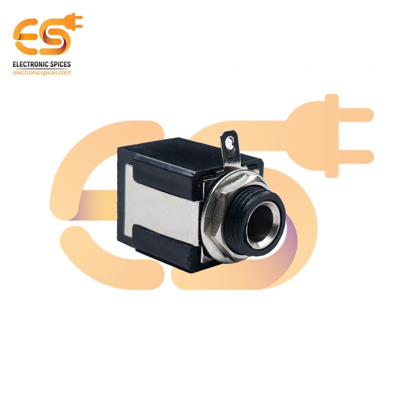 Mic Female Jack Socket PCB Panel mount nickel plated Connector