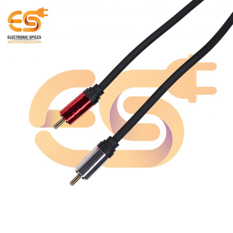 Mono Jack Connector 3.5mm Dual RCA Connector Male to Male Audio Connector