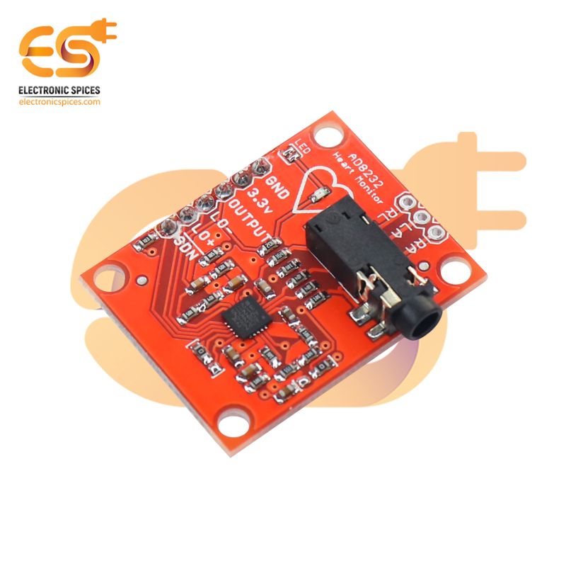 Buy AD8232 – Electrocardiography or ECG sensor module