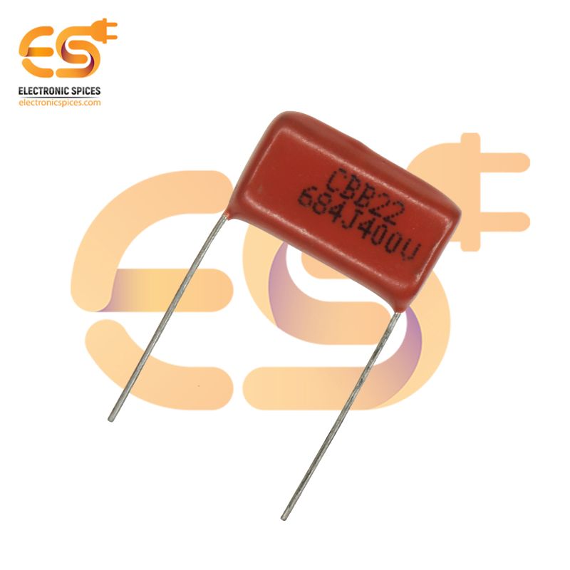 Buy 400V CBB22 Metallized Polypropylene Film Capacitor Pack of 5pcs ...