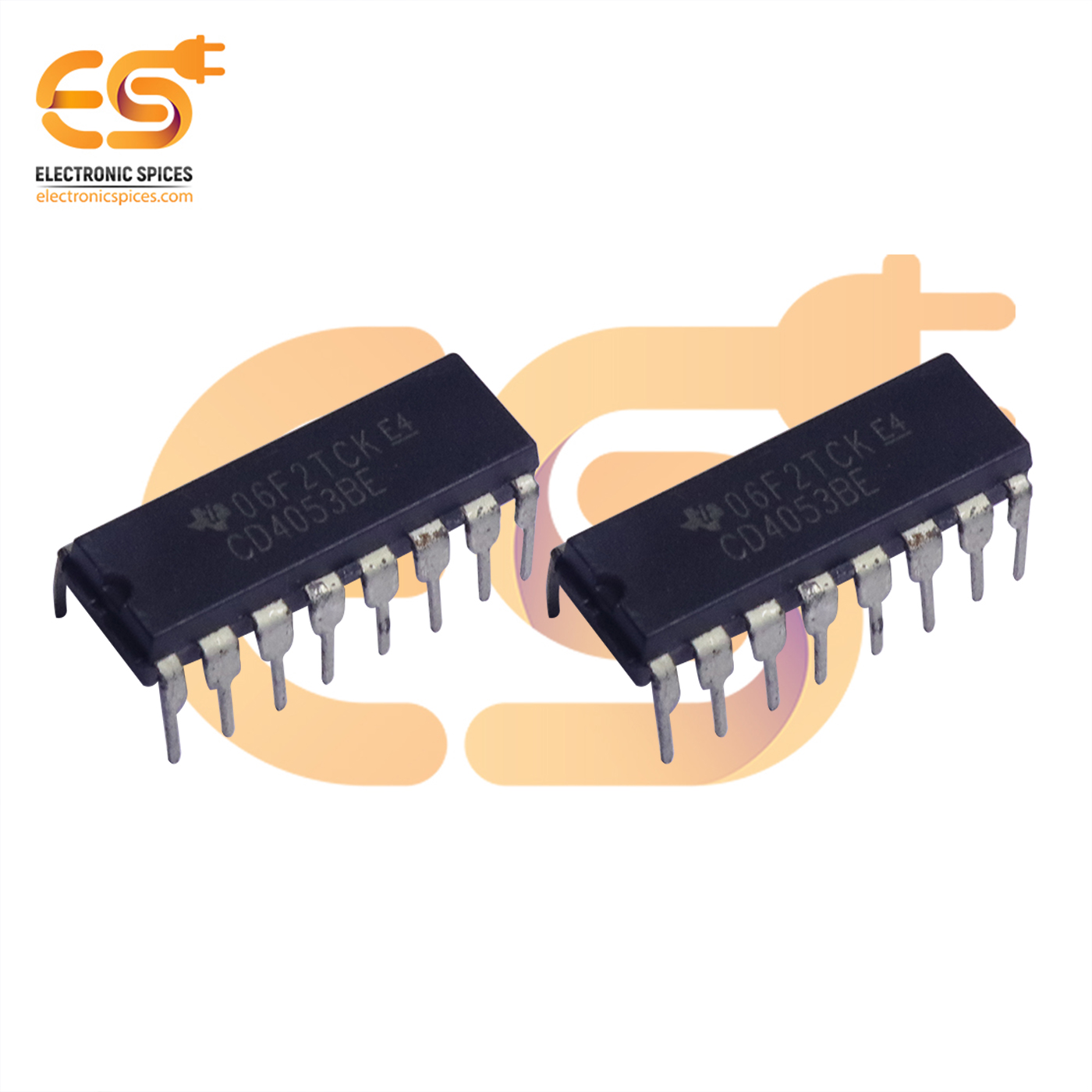 Buy CD4053BE Triple 2 channel analog multiplexer DIP 16 pin IC