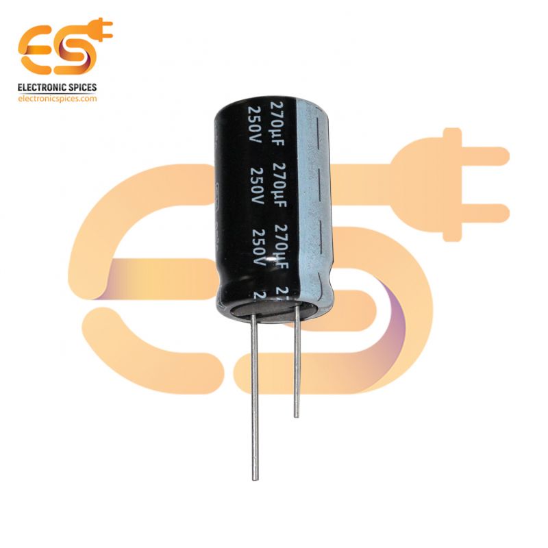 270 uF 250 VDC Aluminum Electrolytic Capacitors – Electronicspices