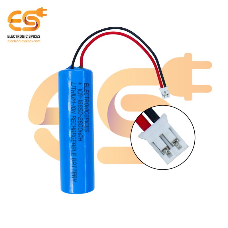 Buy Rechargebale Battery Lithium with wire and jst Connector