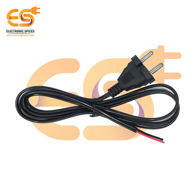 Buy 240 6A Power Cable Cord 1.25mm Black Color | High-Quality and Durable