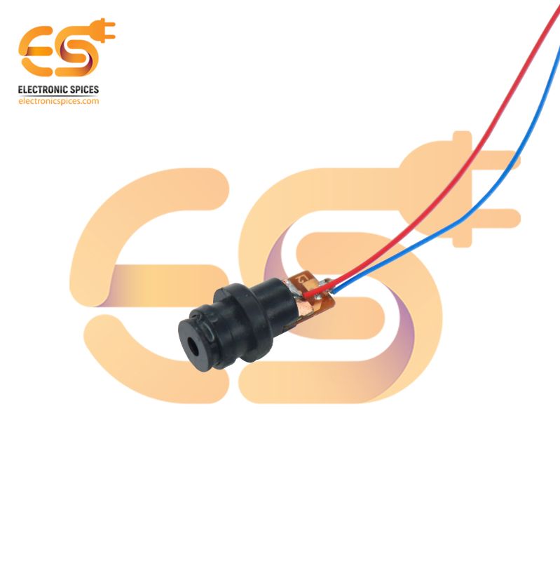 Electronicspices Laser for DIY project Laser Dot Diode Module Head | Electronicspices
