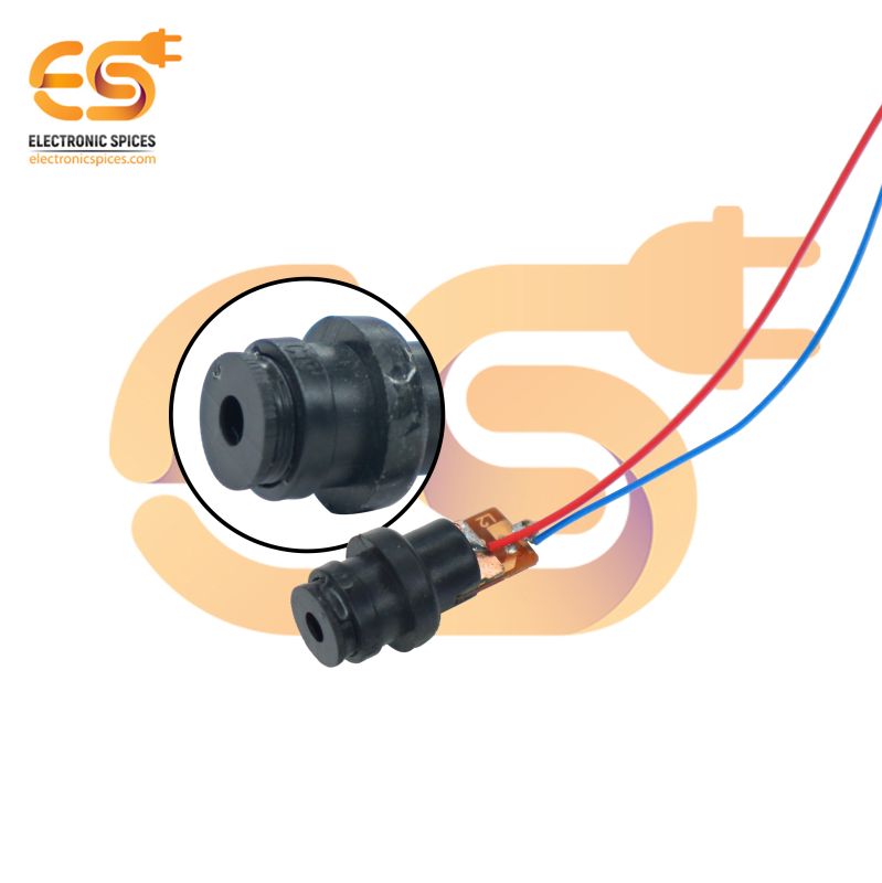 Electronicspices Laser for DIY project Laser Dot Diode Module Head | Electronicspices