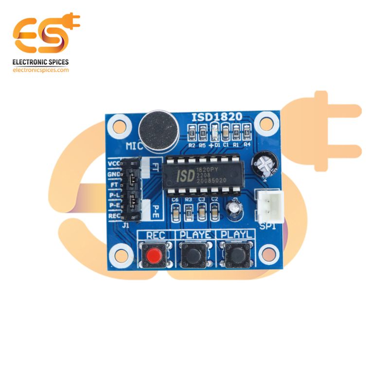 Buy Electronic Spices ISD1820 (Voice Recording Module ) - Electronicspices