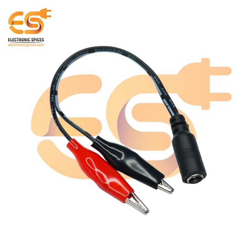 Buy Dual Alligator Clips Connector Cable Adapter, Pack of 1, at ...