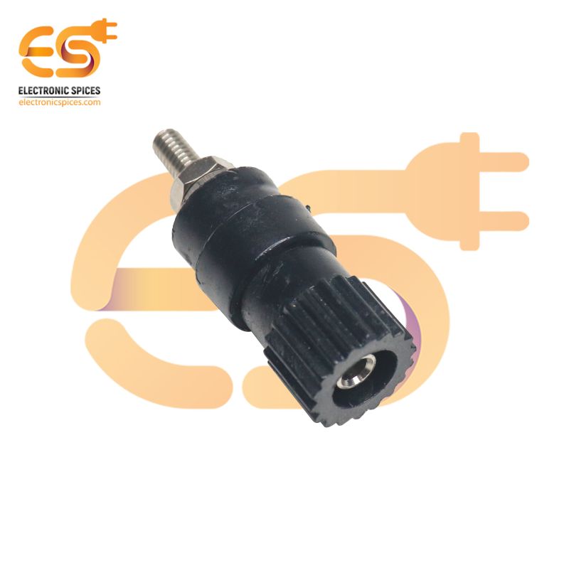 4mm 30A Black Female Socket Banana Connectors