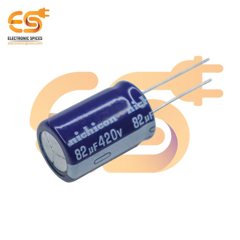 Buy 82 µF 420V Polarized Electrolytic Capacitor