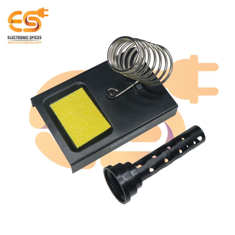 Buy Metal- metal-base Soldering iron Holder iron Stand and Sponge