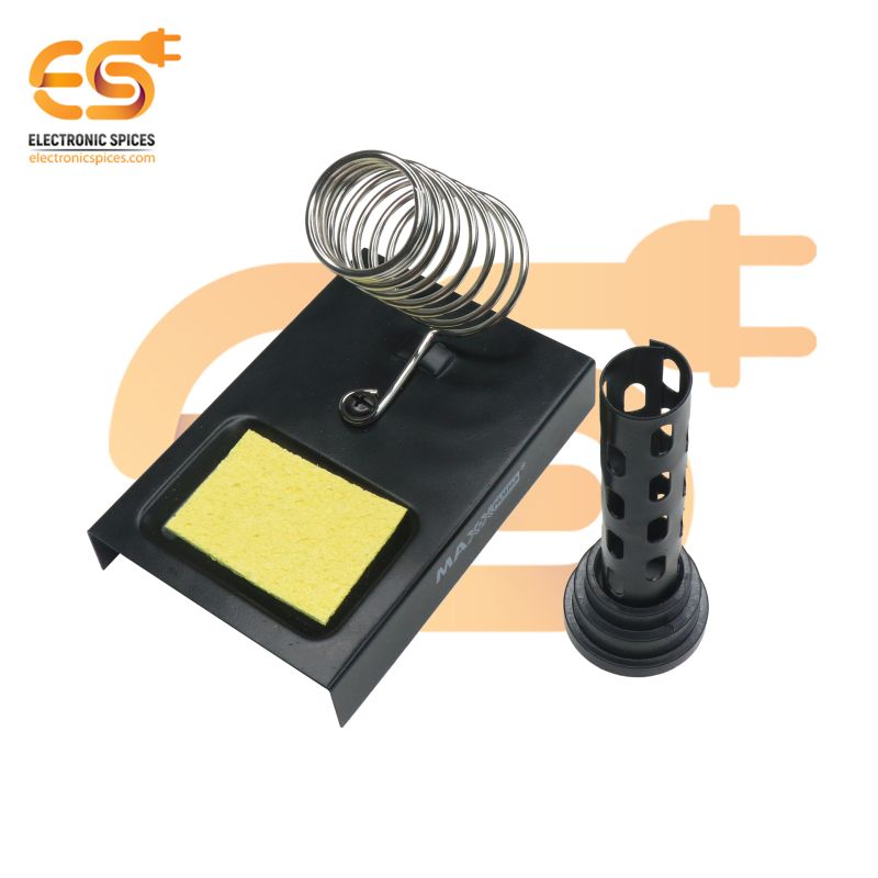 Buy Metal- metal-base Soldering iron Holder iron Stand and Sponge
