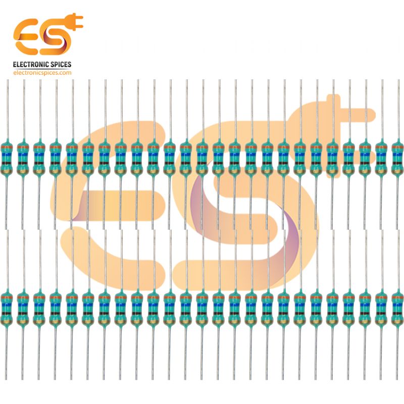 360 Ohm (Ω) 1/4 Watt ±5% Tolerance 360Ω ohm MF Through Hole Resistors ...