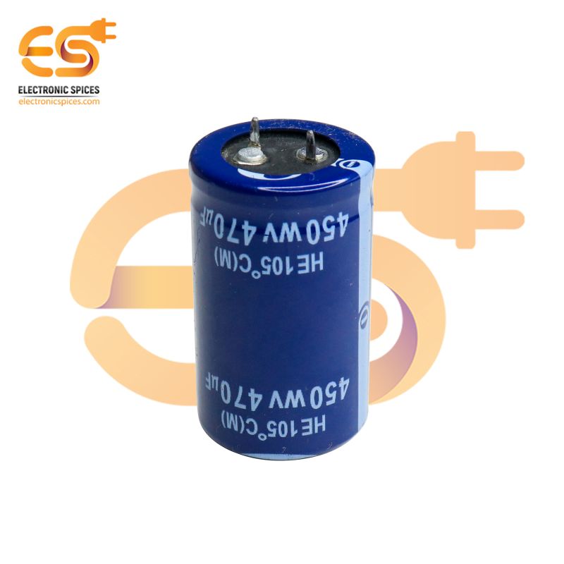 Buy 470µF 450V Polarized Electrolytic Capacitor | High-Performance ...
