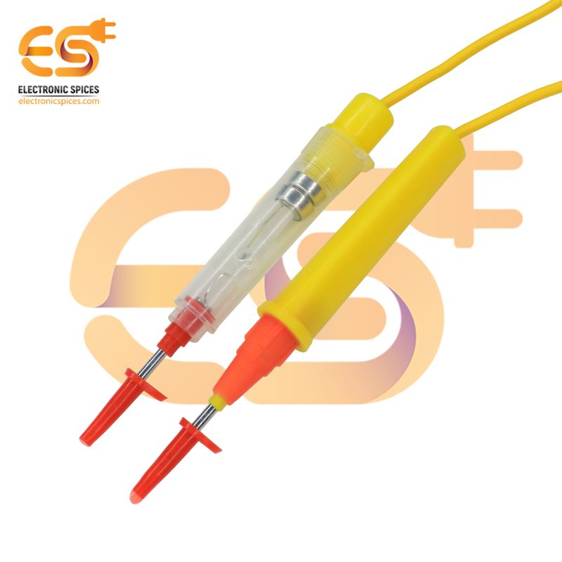 Continuity Tester with LED Light - 3V Button Cell Battery