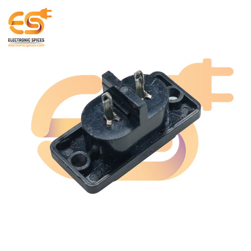 Buy 250V Panel Mount Power Socket (2-Pin) - Pack of 5