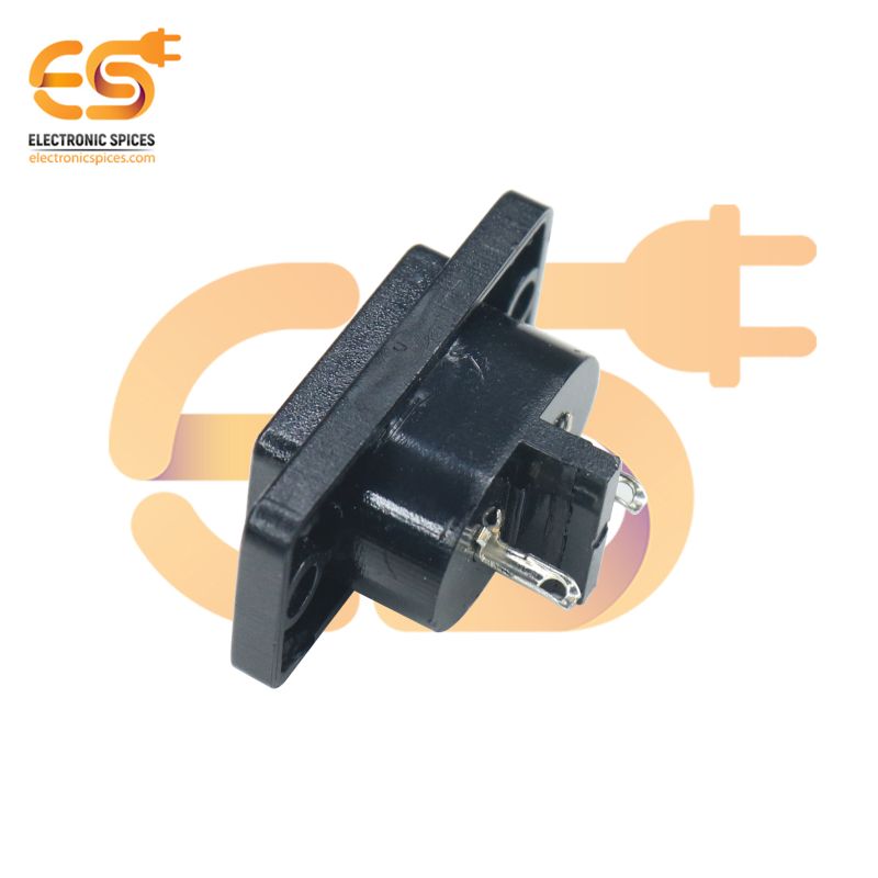 Buy 250V Panel Mount Power Socket (2-Pin) - Pack of 5