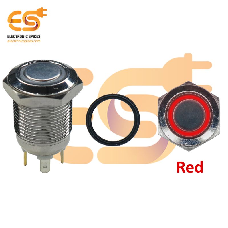 Buy 12mm Push Button Switch with LED Indicator