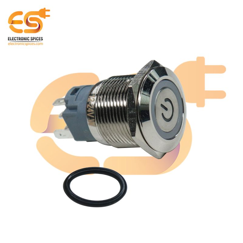 Buy 19mm Self Lock Metal Switch – Waterproof Ring Light