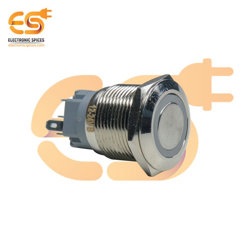 Buy a 19mm push button switch with blue indicator