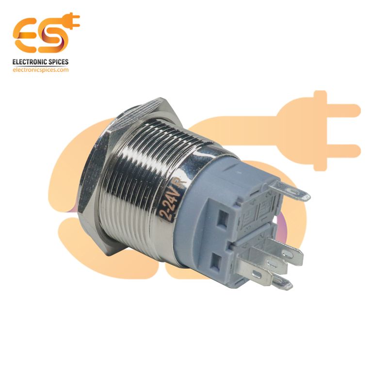 Buy 24V push button switch Horn type with Red Indicator