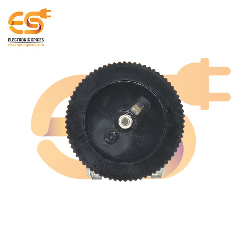 Buy 100K Ohm 3-Pin Round Dial Rotary Potentiometer, Pack of 100 ...
