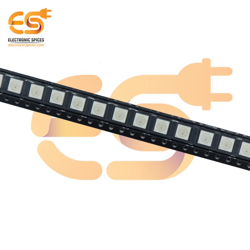 Buy 5050 RGB Addressable SMD Pixel LED Chip 5V DC (Pack of 50 ...