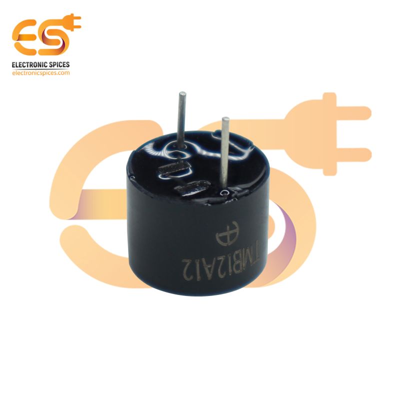 Buy 12V Piezoelectric Buzzer Beeper Alarm Pack of 2 at Electronic Spices