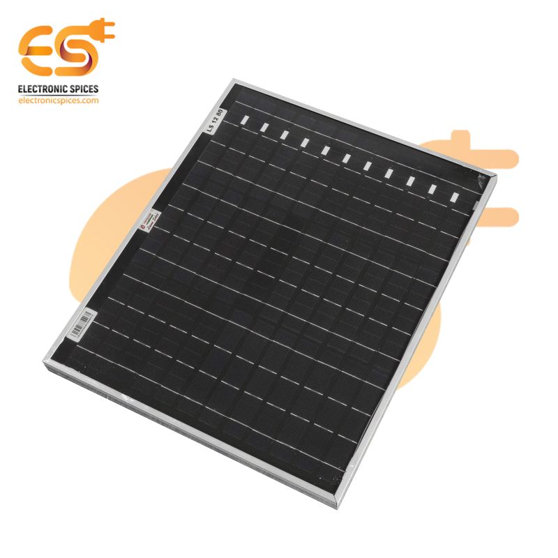 Buy 12V 40watt solar panel rectangle shape