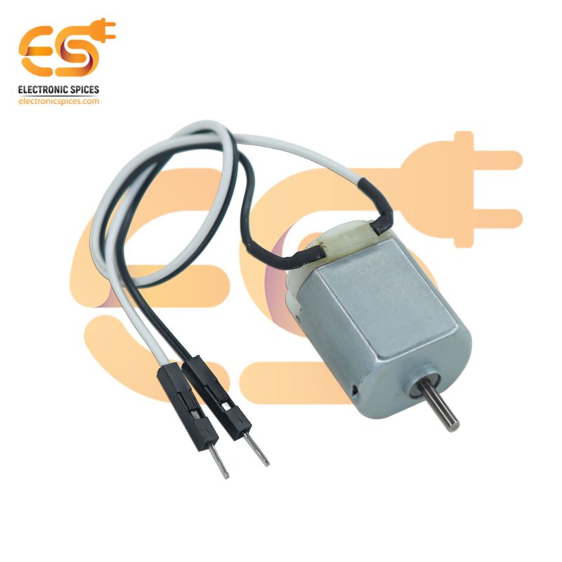 Arduino Toy Motor: 6V DC Mini Motor with Jumper Wire