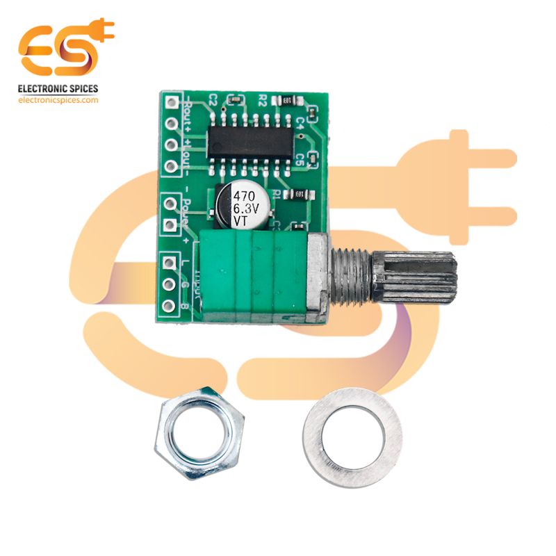 High-Quality PAM8403 Mini 5V Amplifier Kit with 2-Inch Speakers and ...