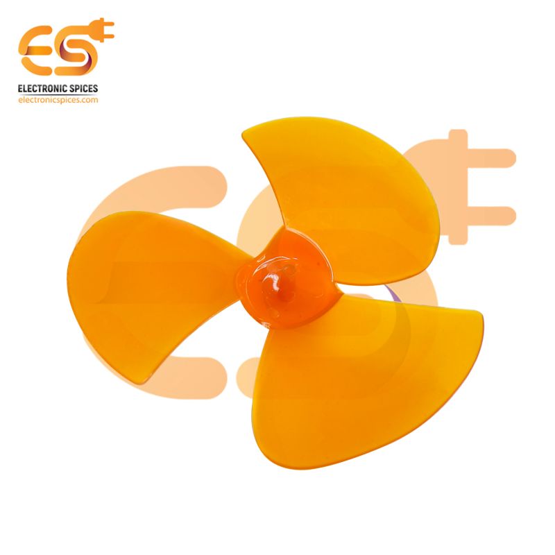 Buy 75mm Diameter 3 Blade Nylon Glass fiber Build Fan Propeller For CCW ...