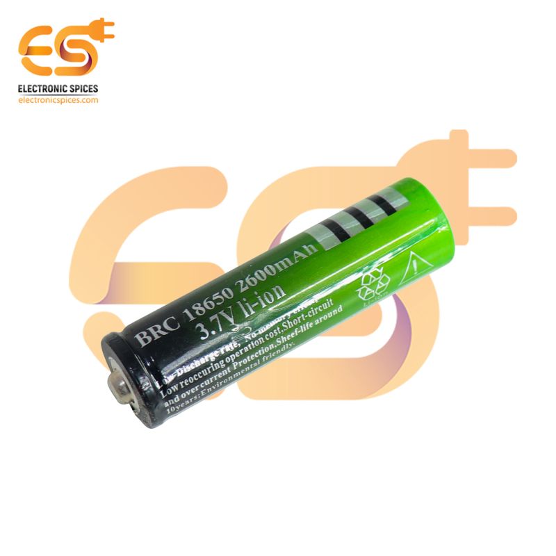 18650 2600mAh Li-ion Rechargeable Battery