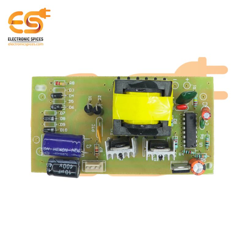 60 Watt Inverter Circuit Board: Convert 24V DC to 220V AC | Electronics ...