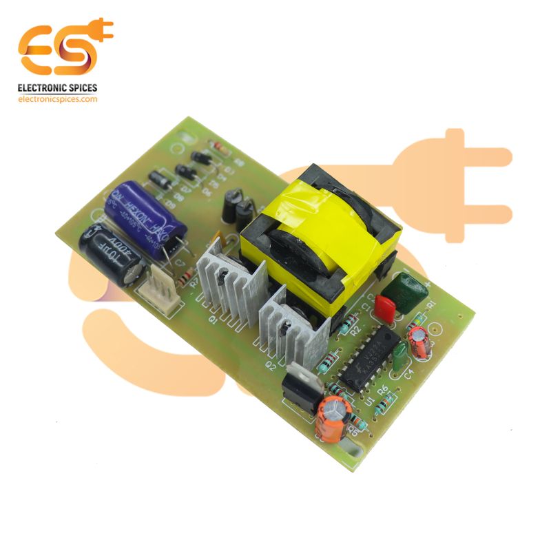 60 Watt Inverter Circuit Board: Convert 24V DC to 220V AC | Electronics ...
