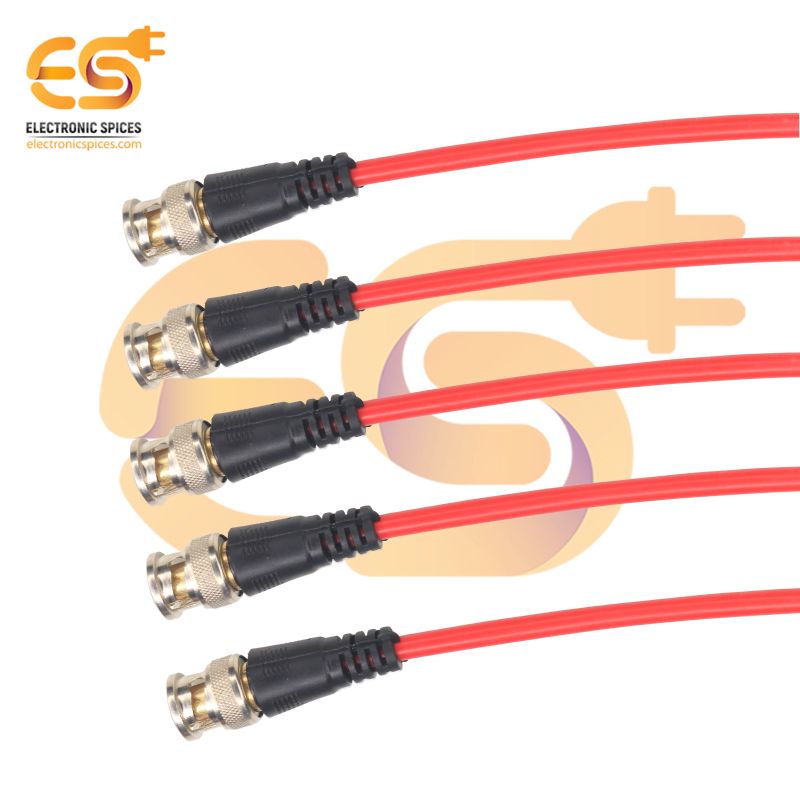 Buy 5.5 Male Dc Pin Connector with Bnc Cable Connector for CCTV Camera ...