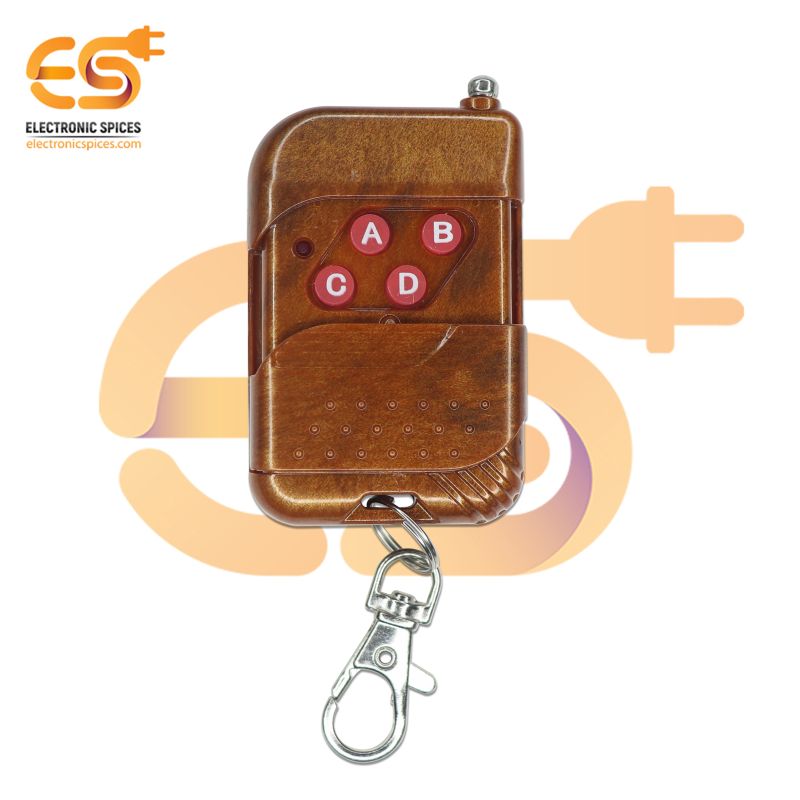 4-Channel Wireless Four-Button RF Remote Control Receiver Module ...