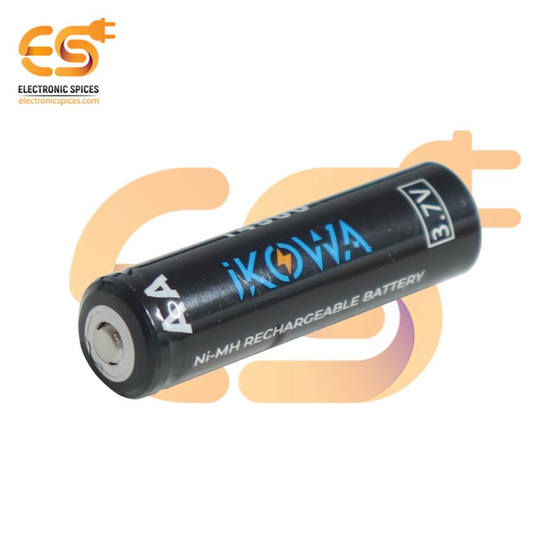 “600mAh 3.7V 14500 Ni-MH AA Rechargeable Cell Battery Pack of 1”