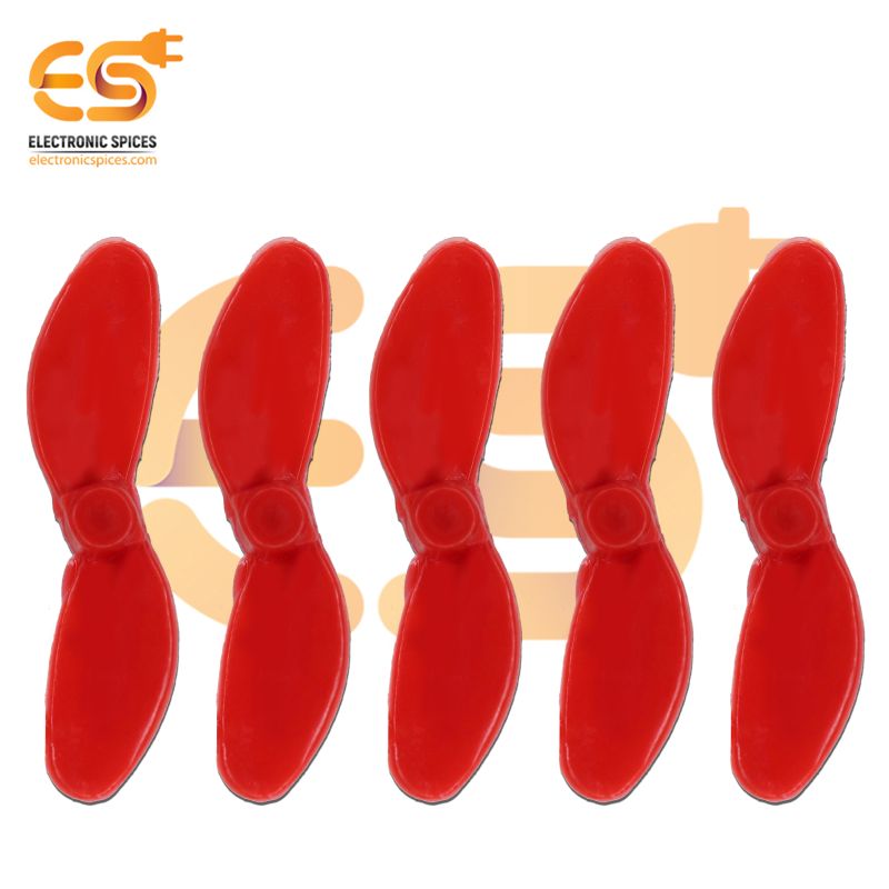 Buy 30mm Diameter 2 Blade Nylon Glass Fiber Build Fan Propeller For CCW ...