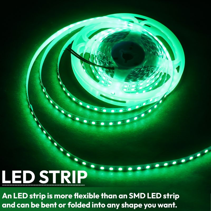 Buy 2835 Strip SMD LED 120 LEDs | 5-Meter Roll