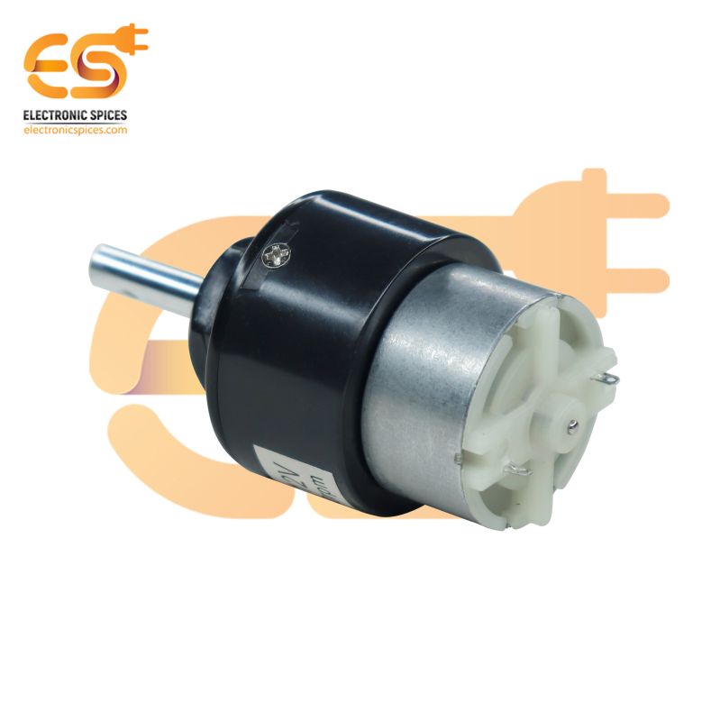 Buy 12V 60 rpm Heavy Duty Geared Dc Motor at Electronic Spices