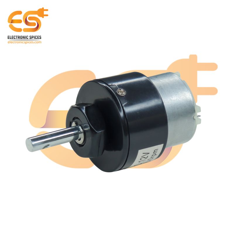 Buy 12V 60 rpm Heavy Duty Geared Dc Motor at Electronic Spices